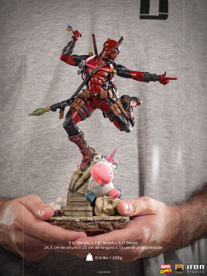 Deadpool - Deadpool Deluxe 1:10 Scale Statue — Toylectables_au